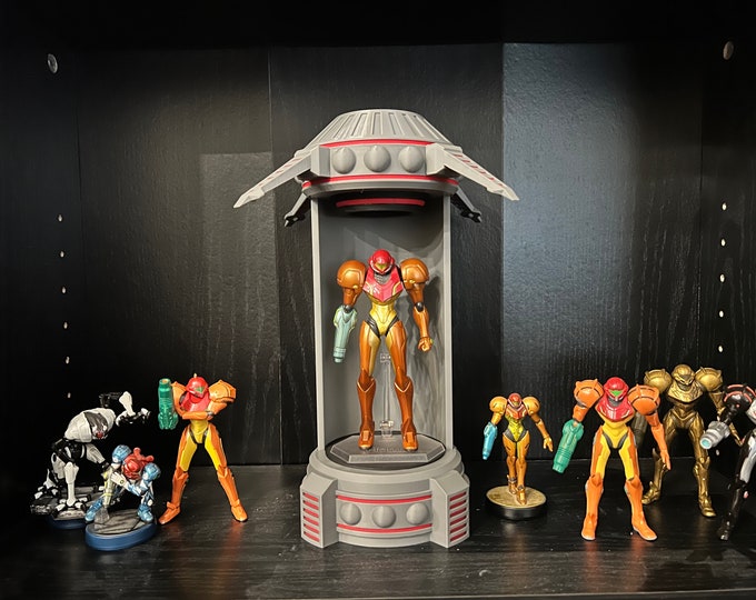 Metroid Save Station Figure Display - Etsy