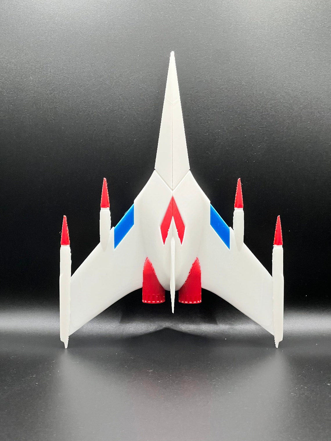 Galaga Inspired Spaceship Model - Etsy