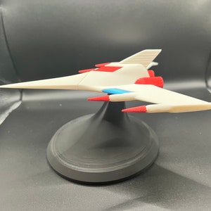 Galaga Inspired Spaceship Model - Etsy