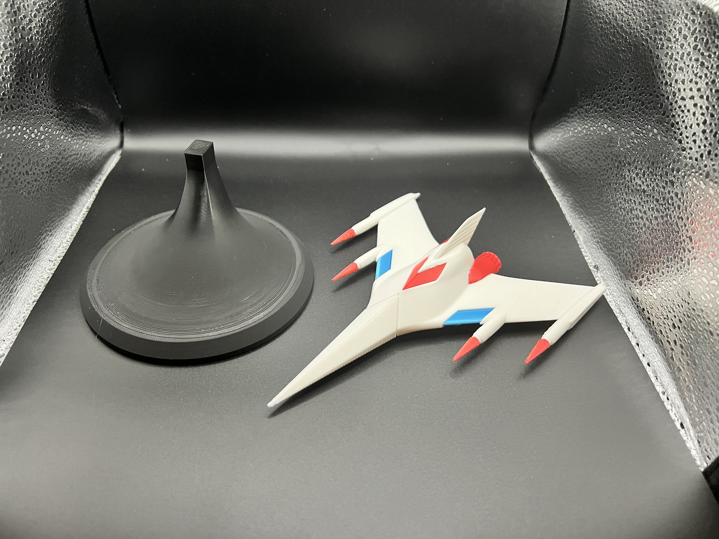 Galaga Inspired Spaceship Model - Etsy