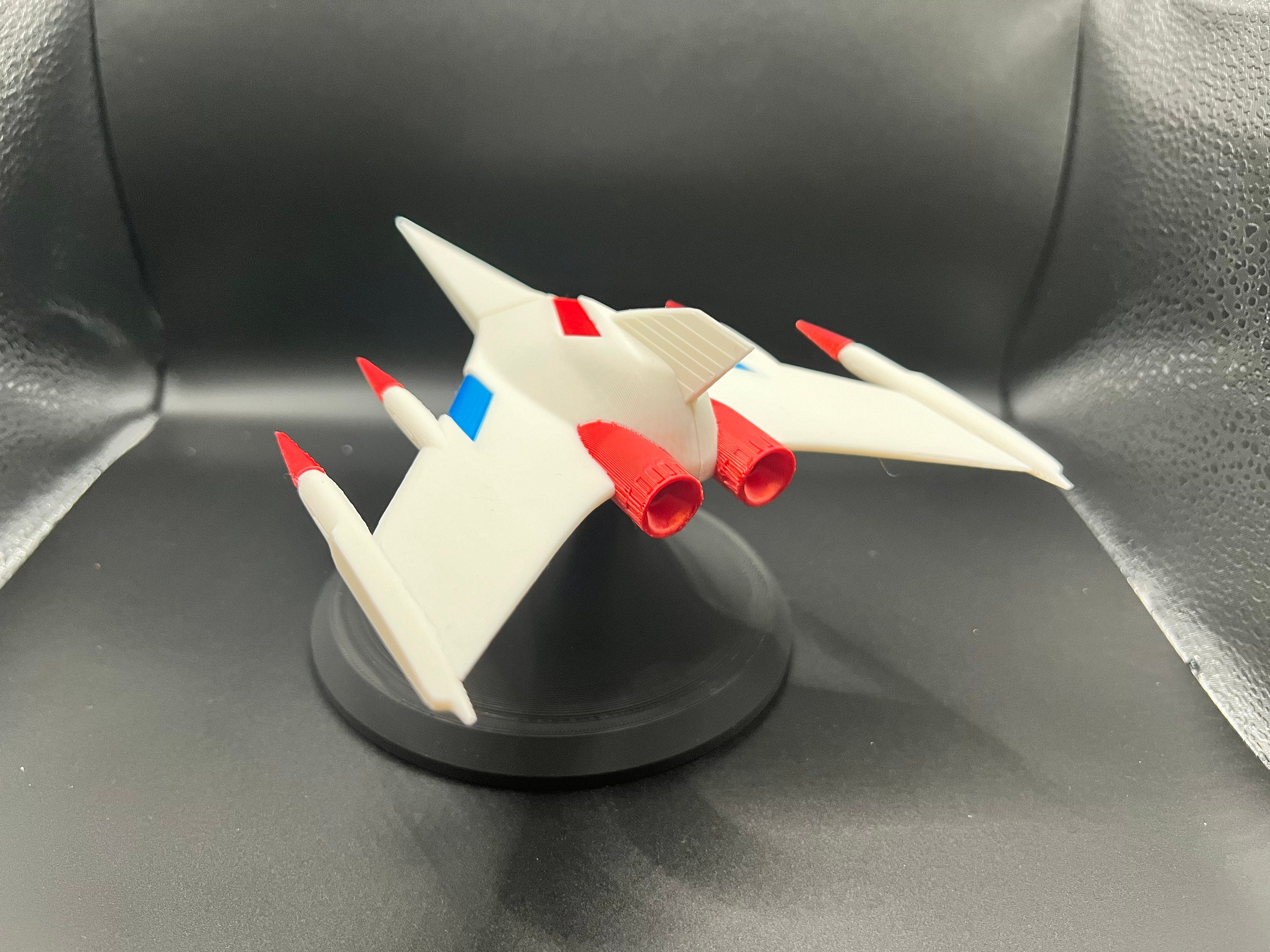 Galaga Inspired Spaceship Model - Etsy