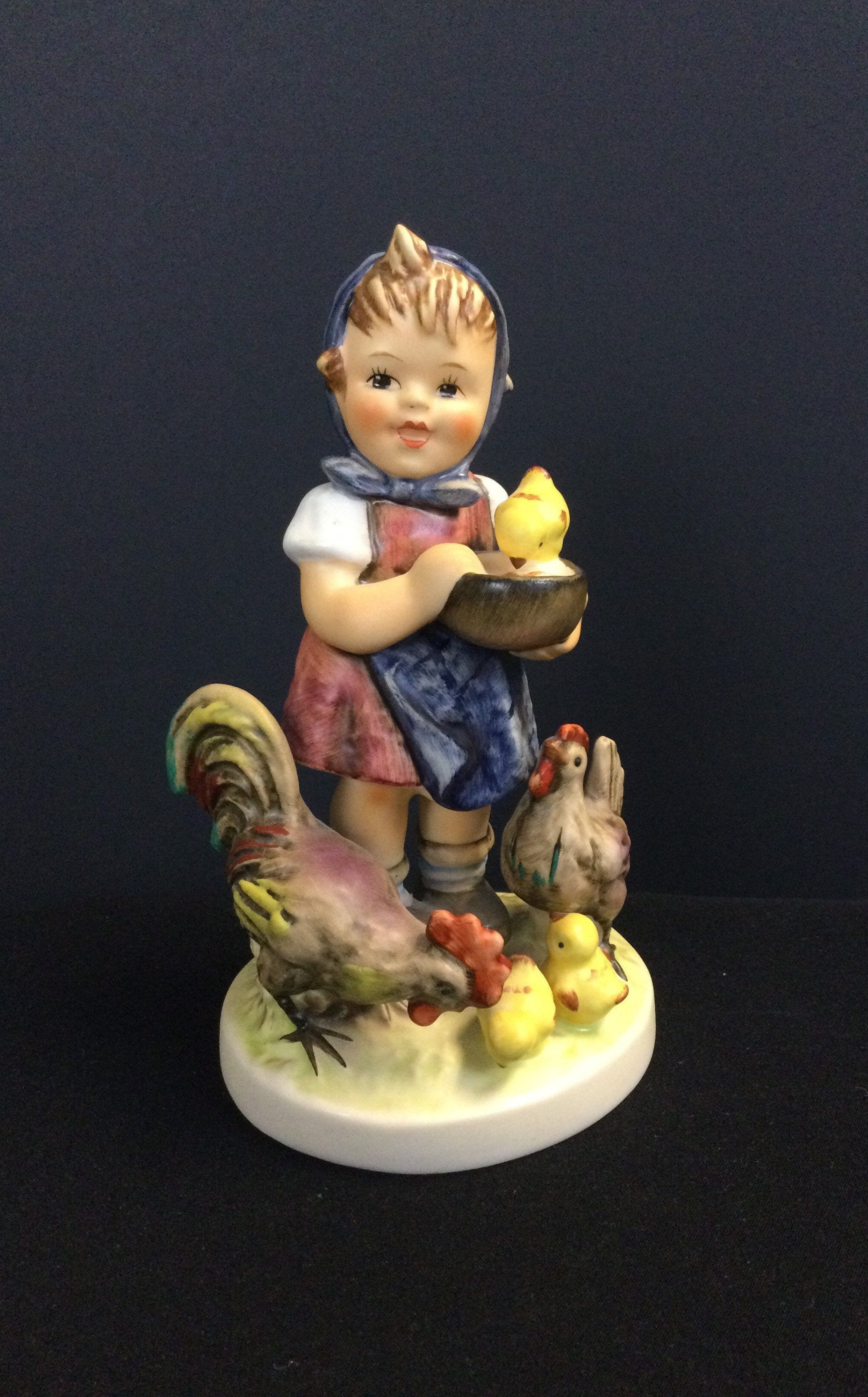 Goebel Feeding Time 199/0 Girl with Chicks Figurines & Knick Knacks ...