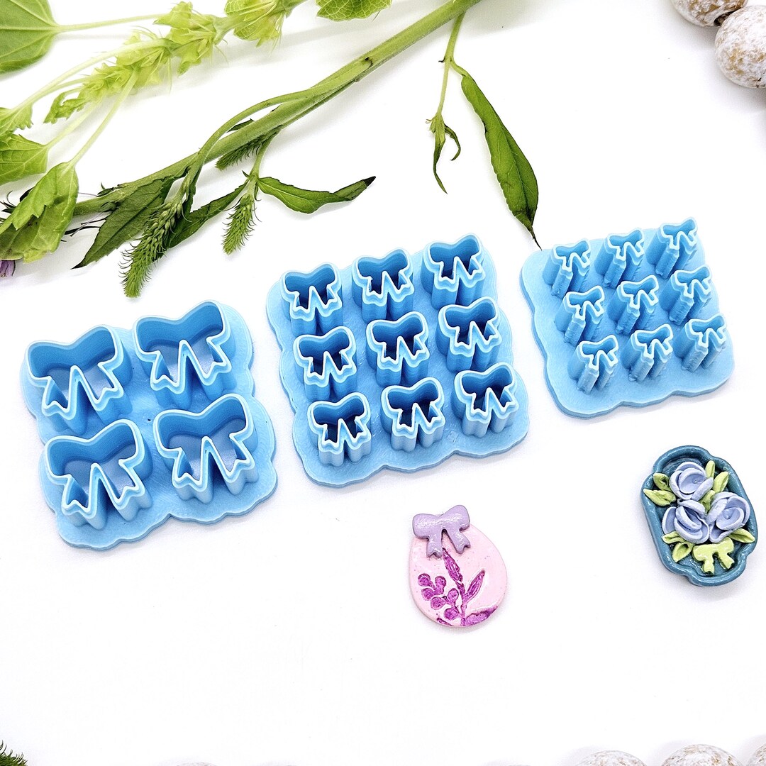 BOWS Mini Multi Cutter / Polymer Clay Cutters / Jewelry Making ...