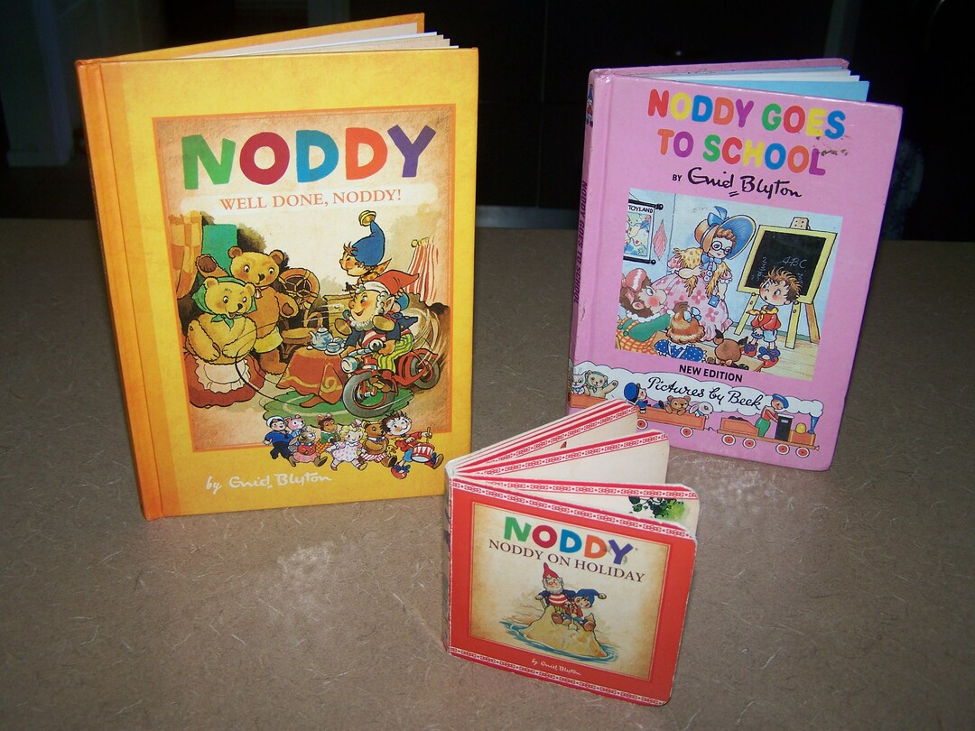 Vintage Noddy Books - Etsy
