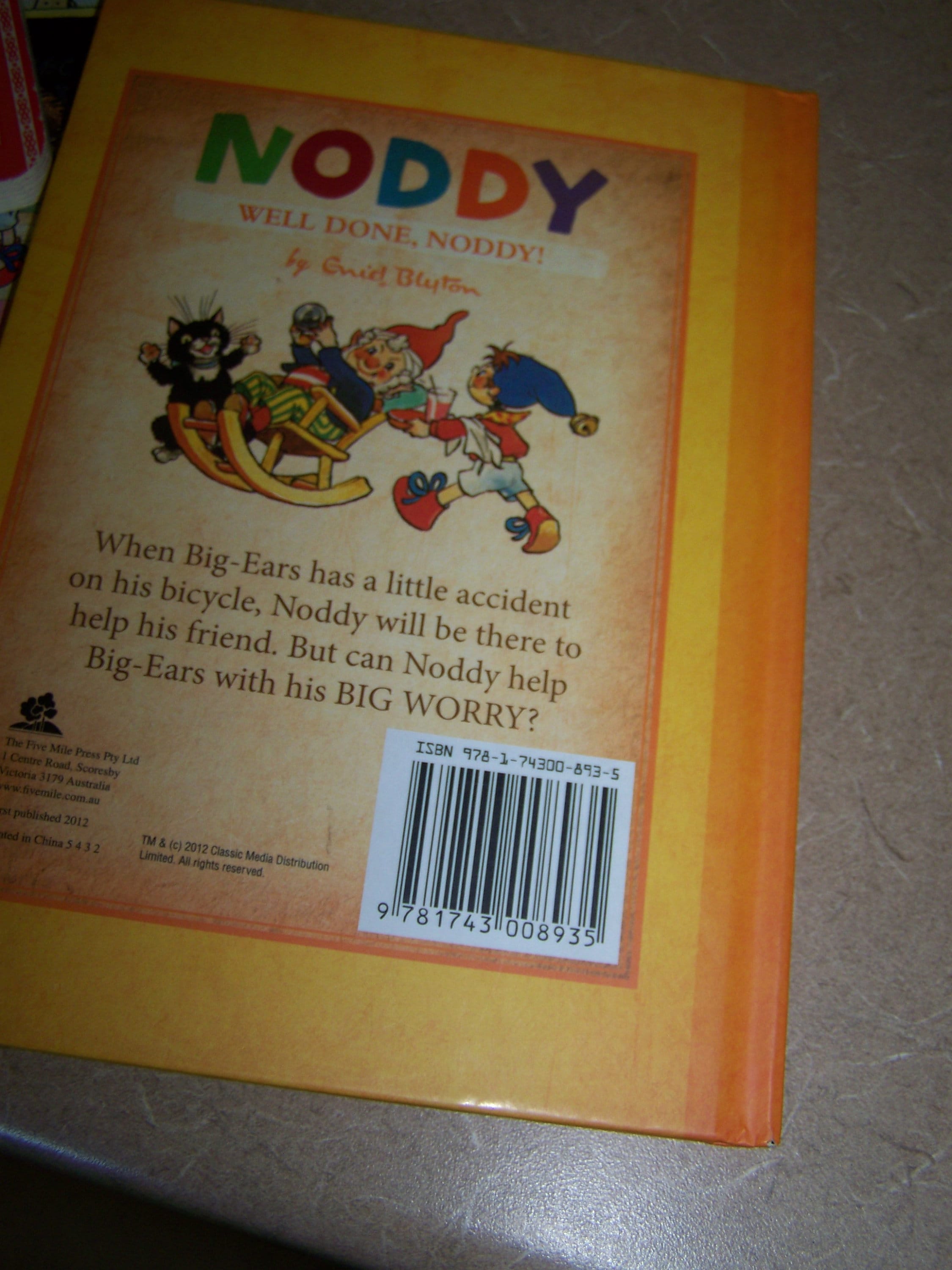 Vintage Noddy Books - Etsy