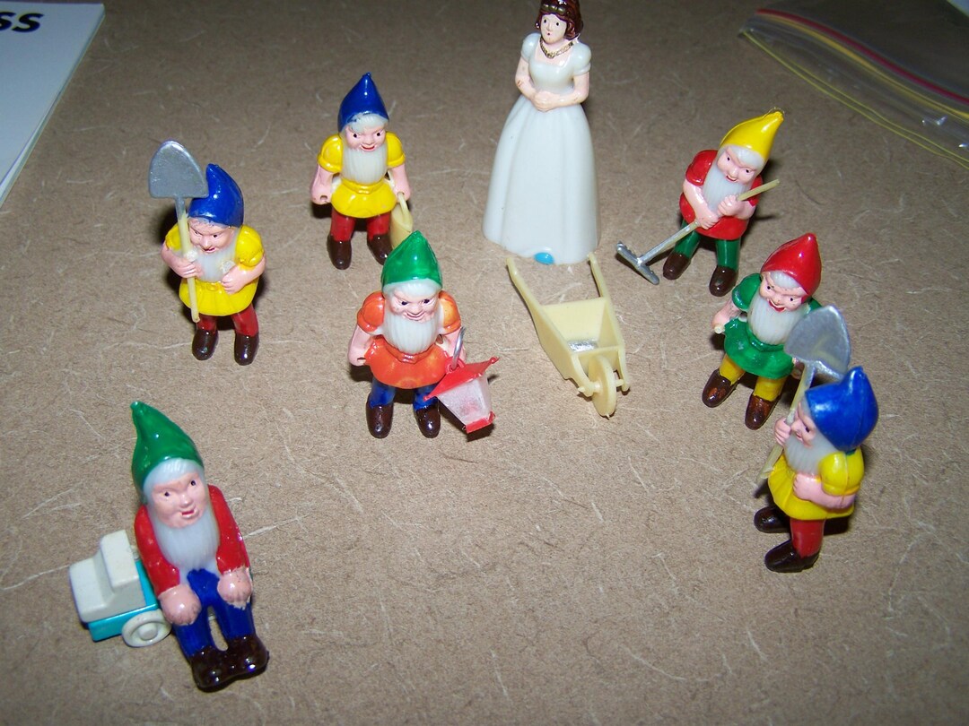 Vintage 70's Era Snow White and Dwarfs - Etsy