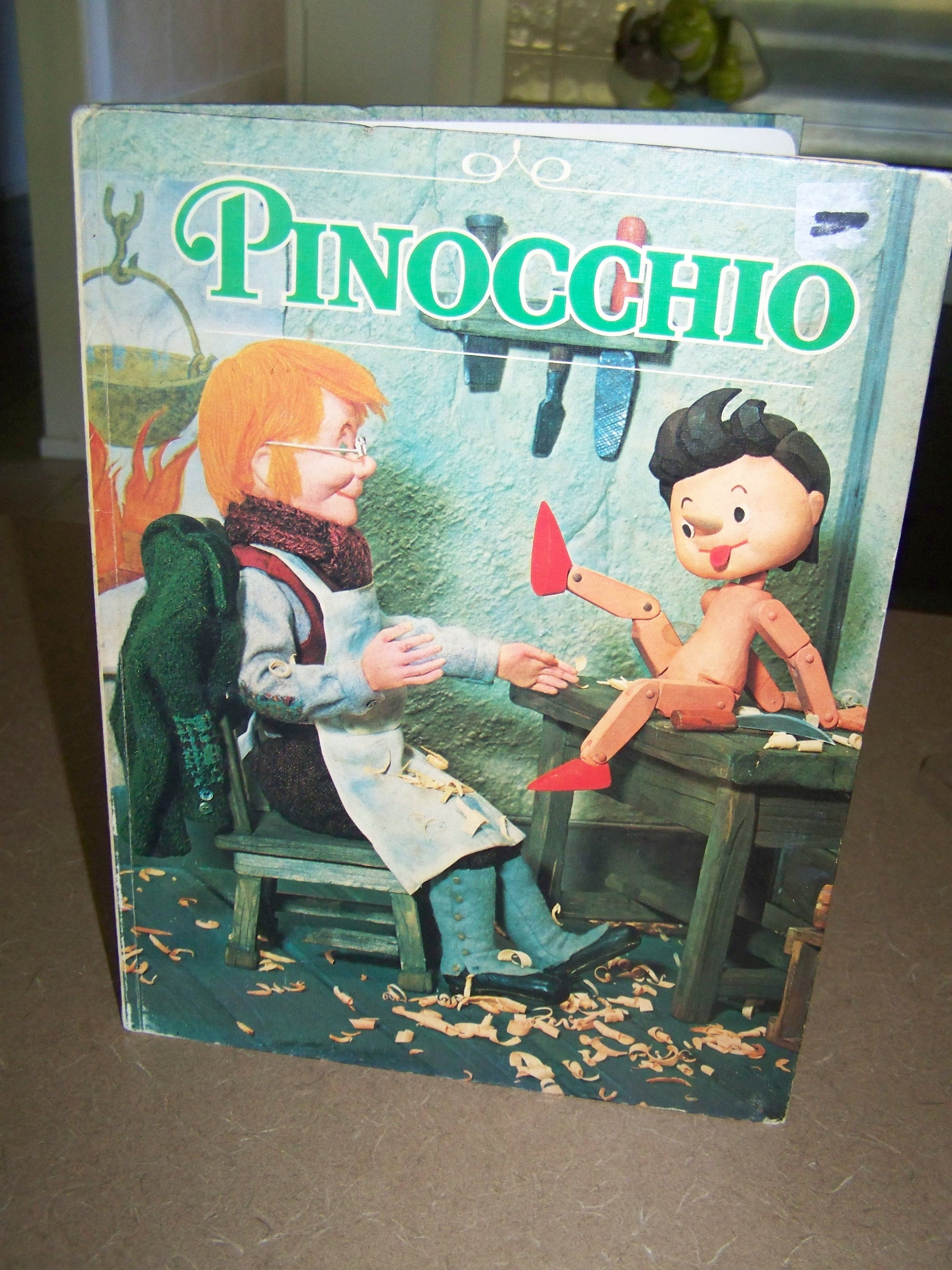 Original 1970's Pinocchio Book - Etsy