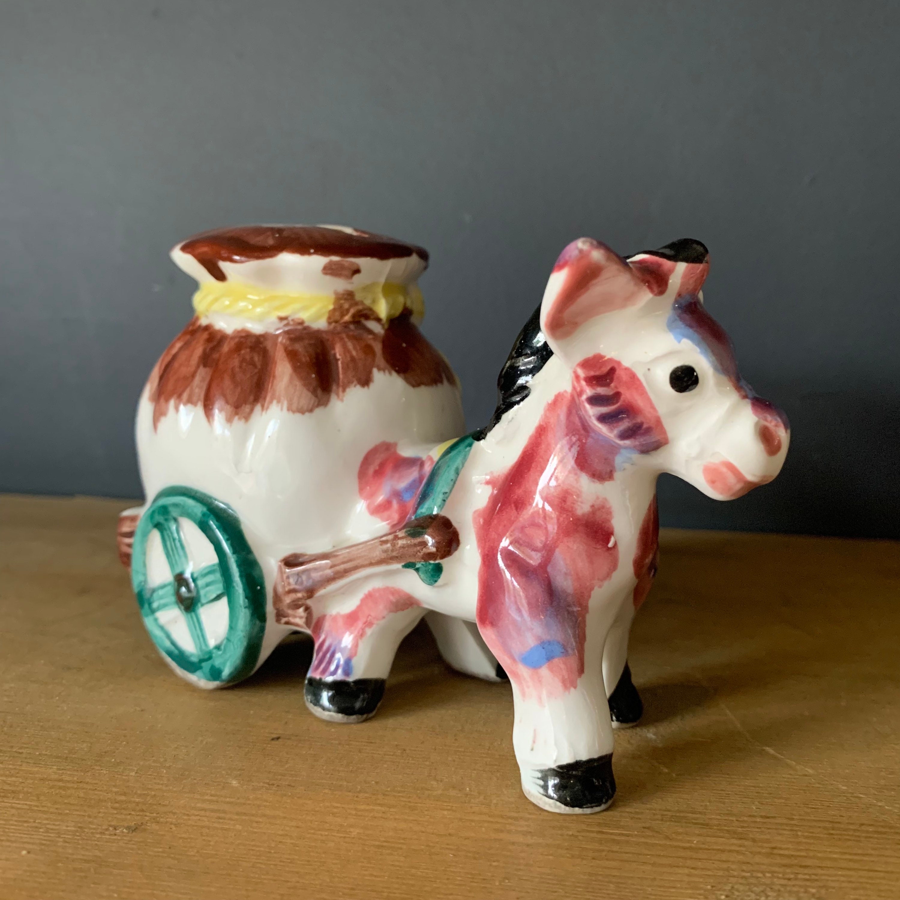 Mid Century Donkey Money Box - Etsy