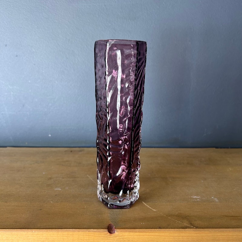 Purple Handkerchief Vase - Etsy UK
