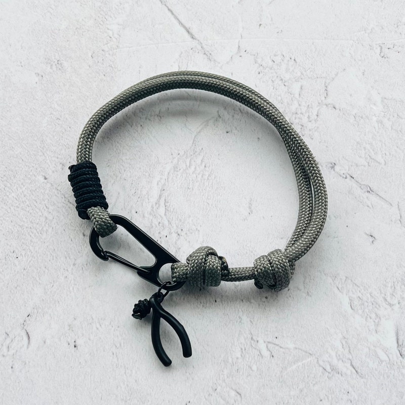 Wishbone Keychain - Etsy