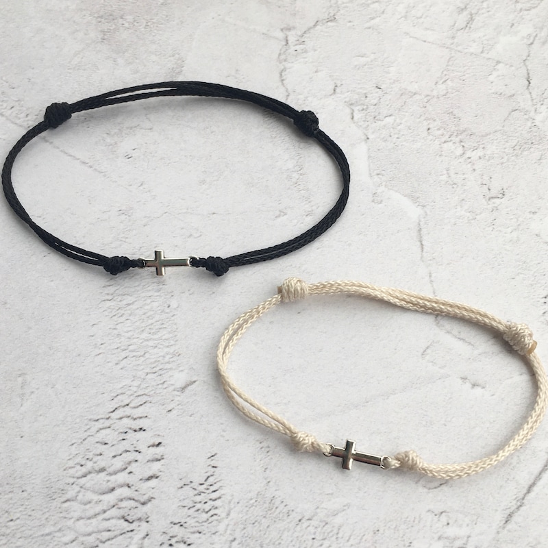 Cross Bracelet - Etsy