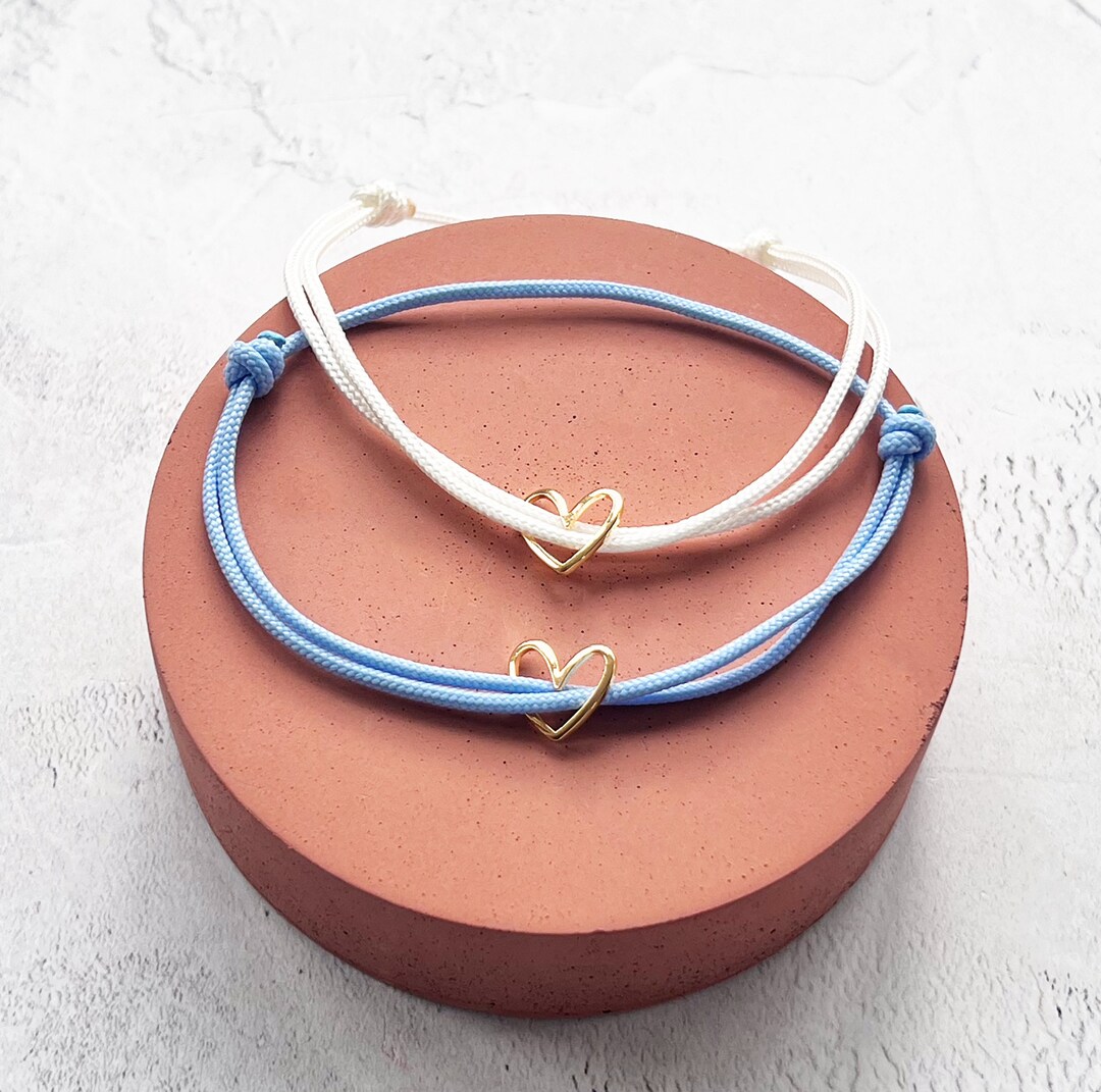 Mom & Me Gold Heart Anklets, Mother and Daughter Matching, Present for ...