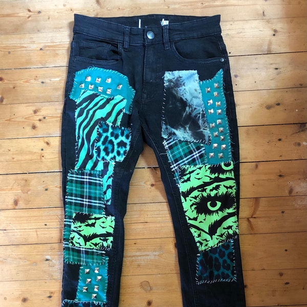 Punk Pants - Etsy