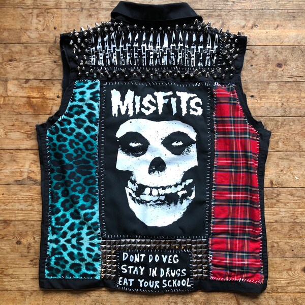 Punk Vest - Etsy