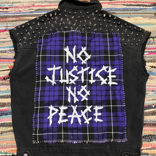 Punk Vest - Etsy