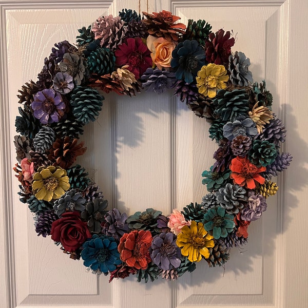 Pine Cone Flowers - Etsy