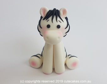 Zebra Cake Topper | Etsy