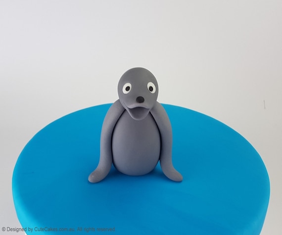 Seal Cake Topper Seals Cake Topper Sea Animal Cake Topper Cute | Etsy