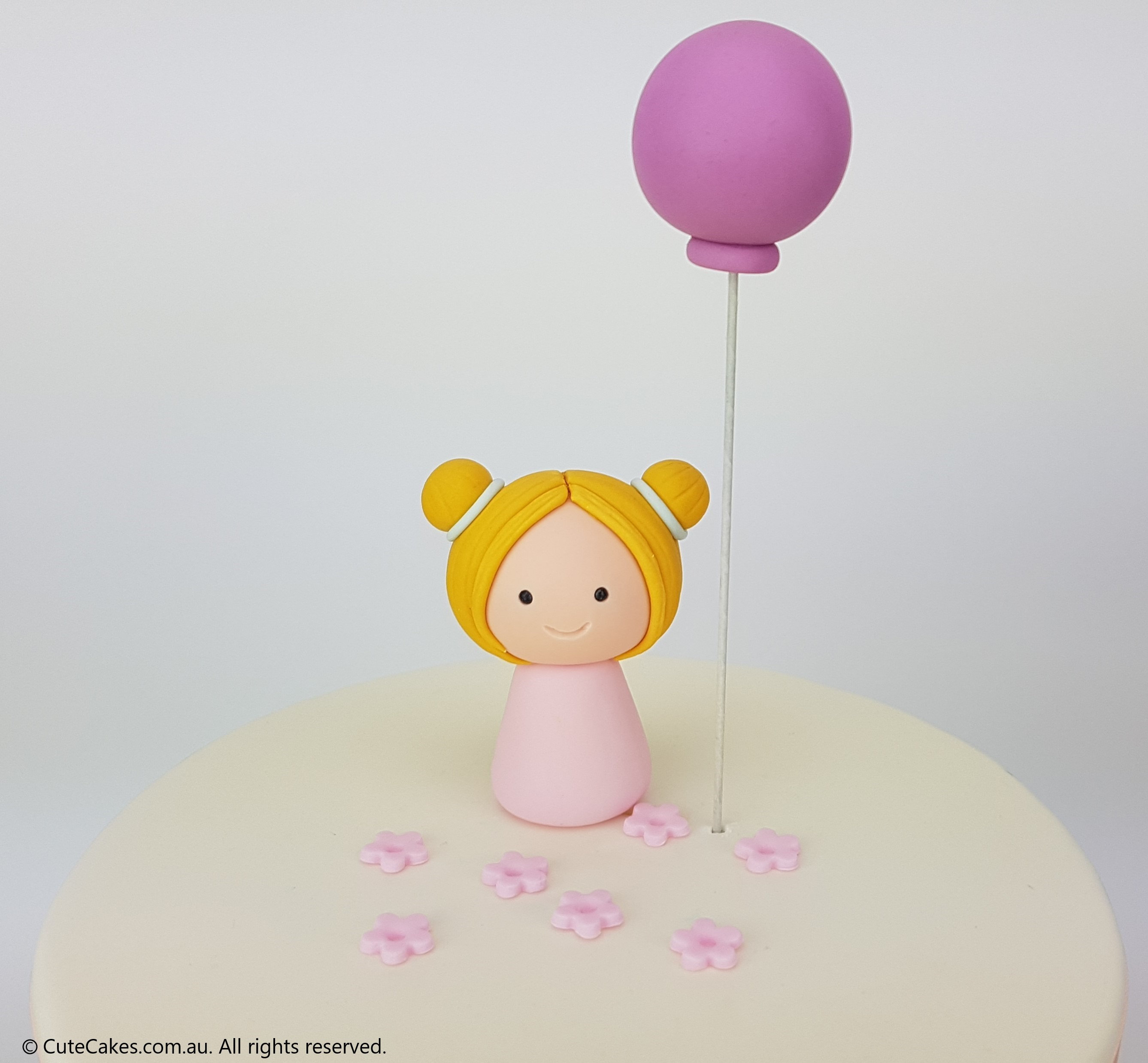 Birthday Girl Cake Topper Set Baby Girl Cake Topper Blossom - Etsy