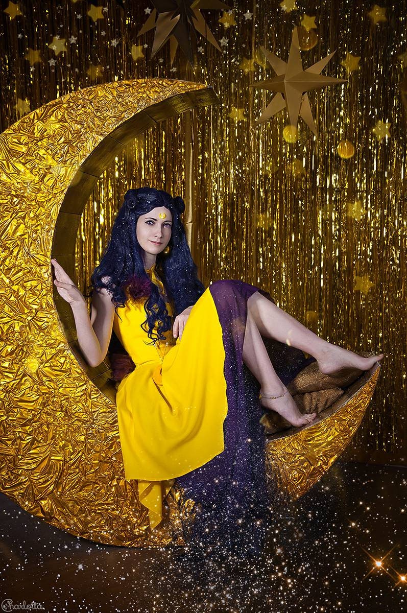 Sailor Moon Luna Human Form Cosplay
