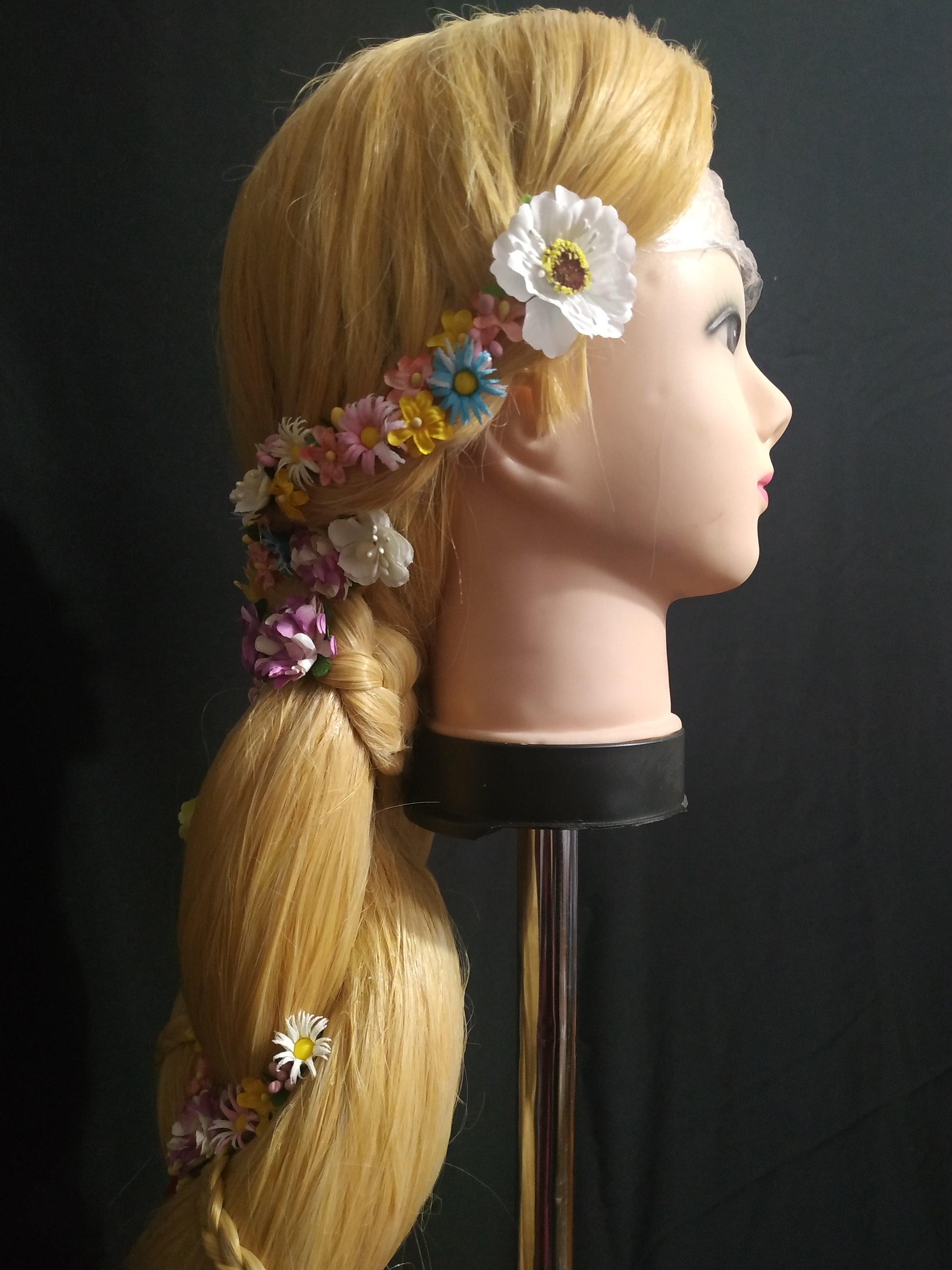 Rapunzel Cosplay Wig Tutorial