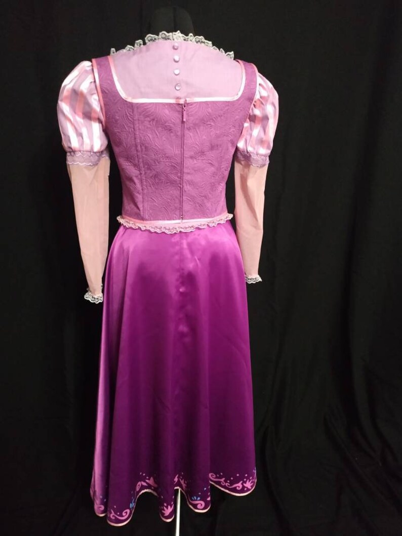 Rapunzel Halloween Cosplay Costume Adult Handmade Cosplay - Etsy