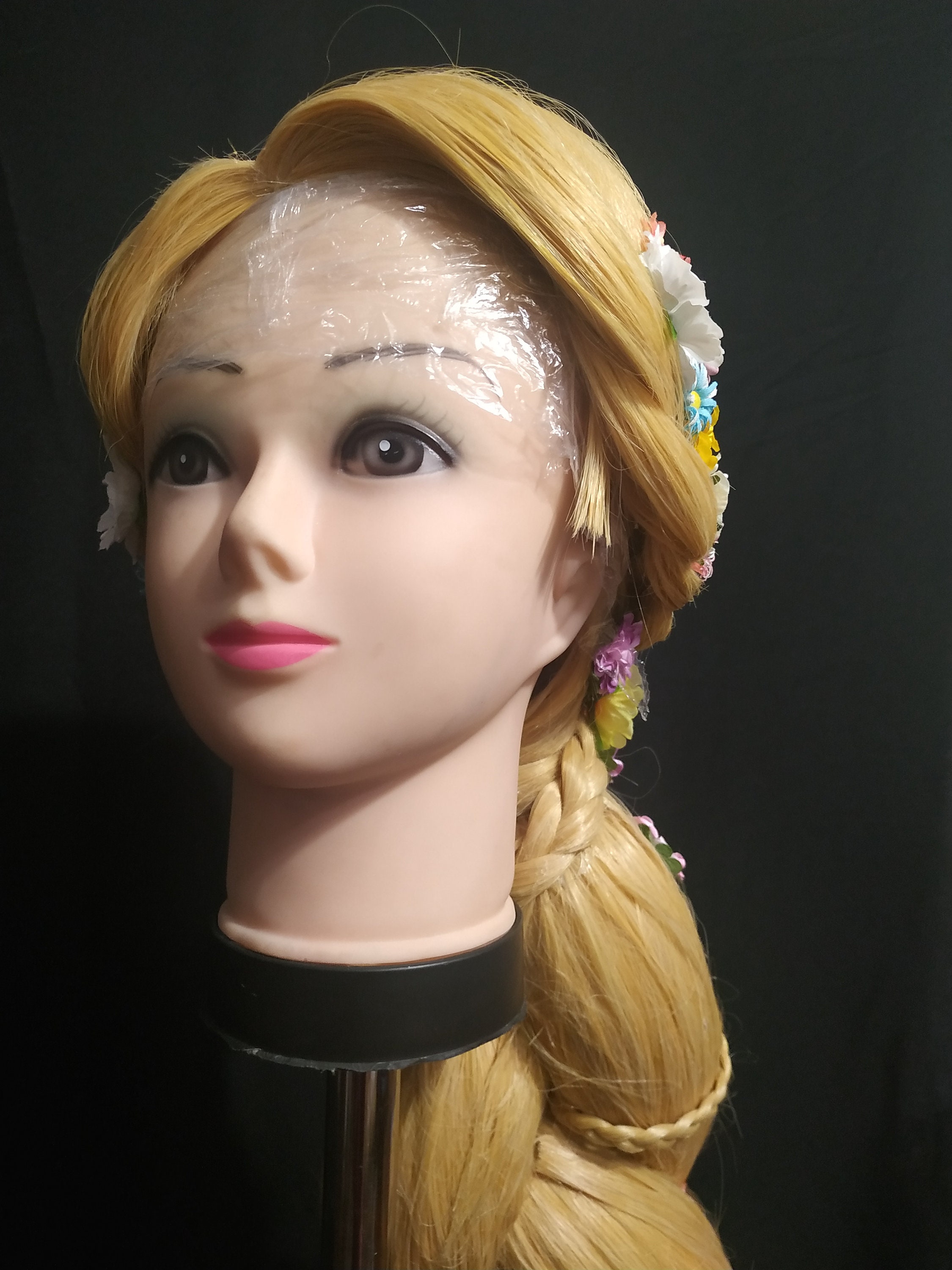 Rapunzel Wig Commission Cosplay Halloween Costume Adult Etsy