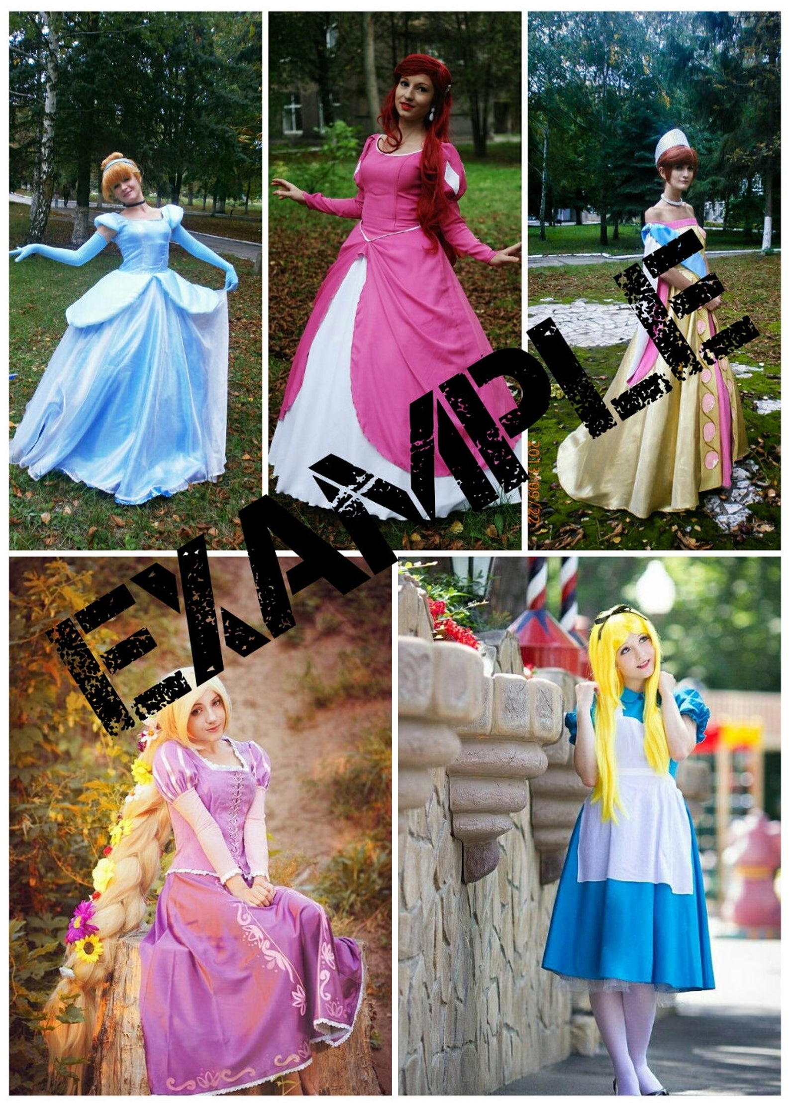 Cosplay Costume Princesses Adult Handmade Cosplay Costume - Etsy