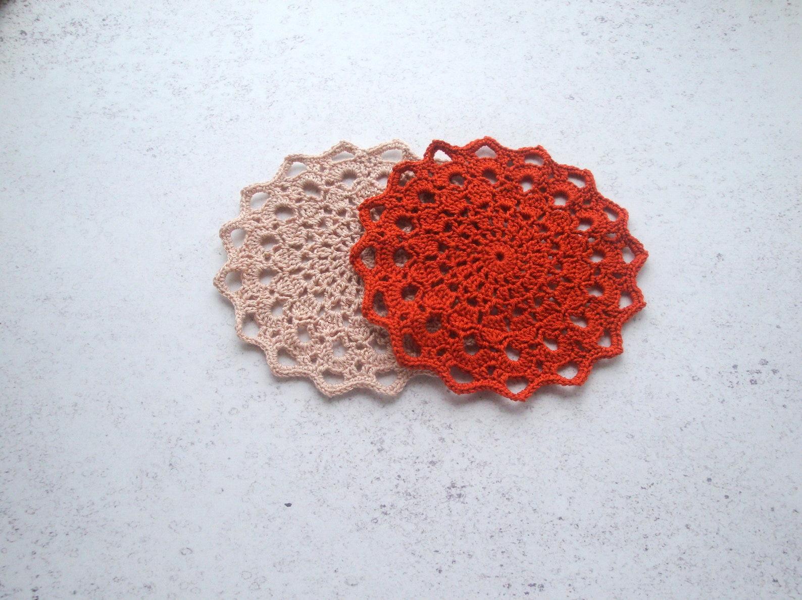 CROCHET PATTERN Crochet Doily-pdf Coaster Pattern crochet | Etsy