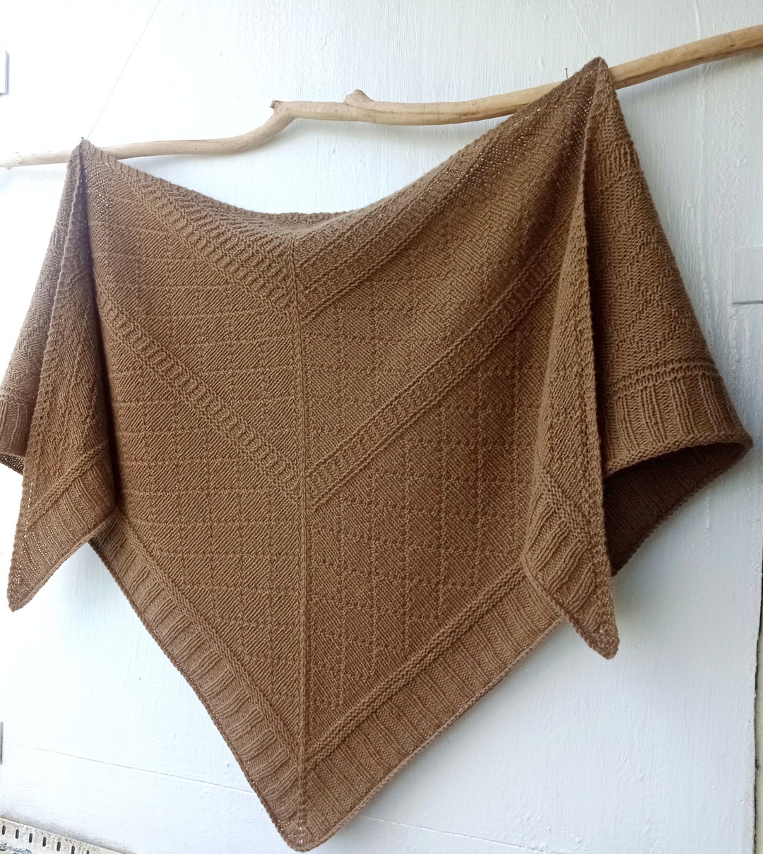 Comfort Shawl Knitting Pattern , Shawl Knitting Pattern Pdf , Great for ...