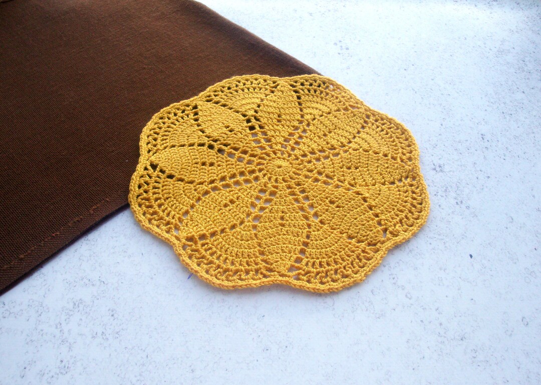Digital Pattern for Crochet Doily, Pattern With Photo Tutorial for ...