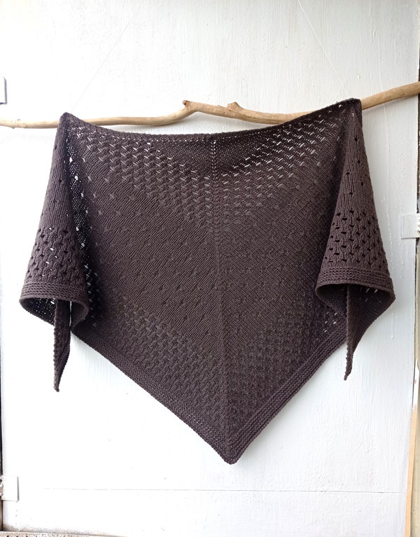 Falling Water Shawl Knitting Pattern PDF - Etsy Canada