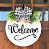Welcome Sign SVG Bundle, Round Sign SVG, Farmhouse Svg, Farmhouse ...