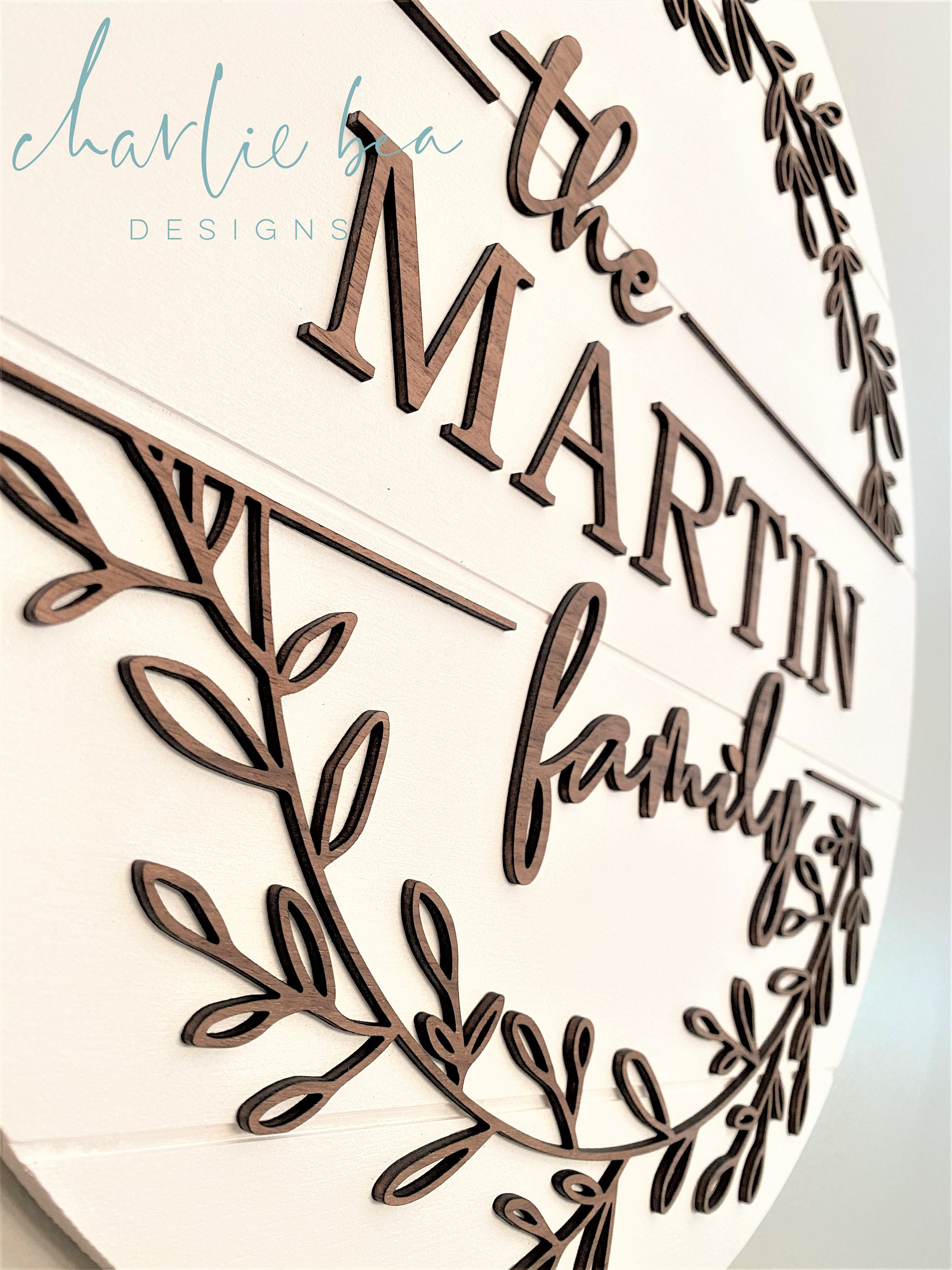 Rustic Last Name Sign Shiplap Wall Decor House Warming Gift | Etsy Canada