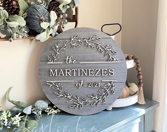 Rustic Name Sign | Etsy