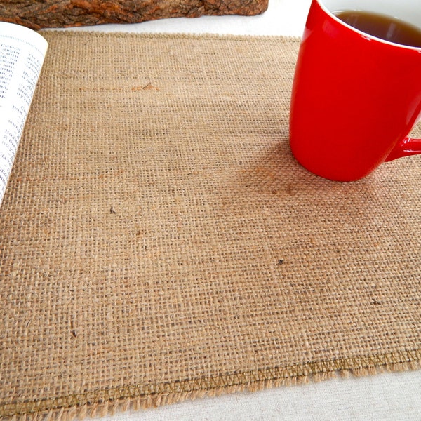 Burlap Table Setting - Etsy