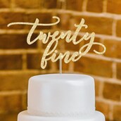 Birthday Cake Topper 29th Birthday 25th Birthday Milestone - Etsy