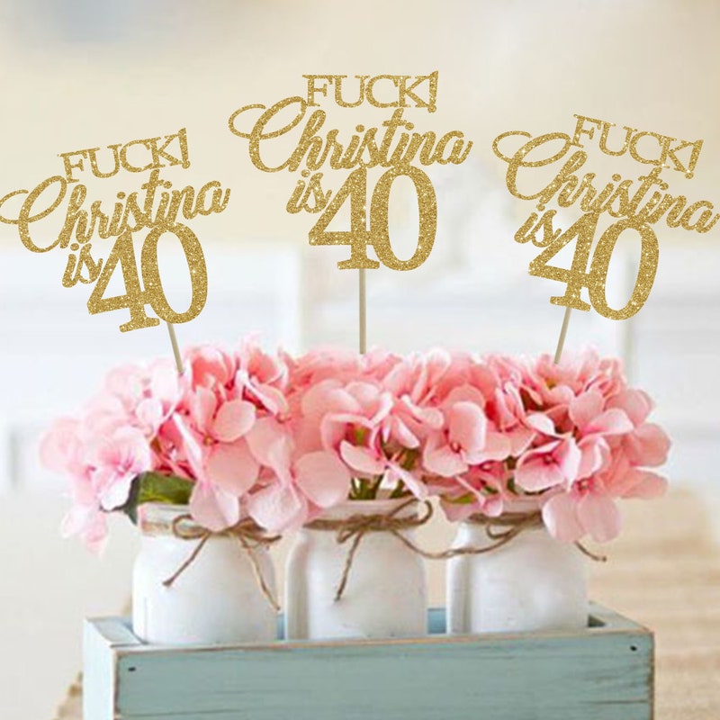 40th Birthday Decoration - Etsy