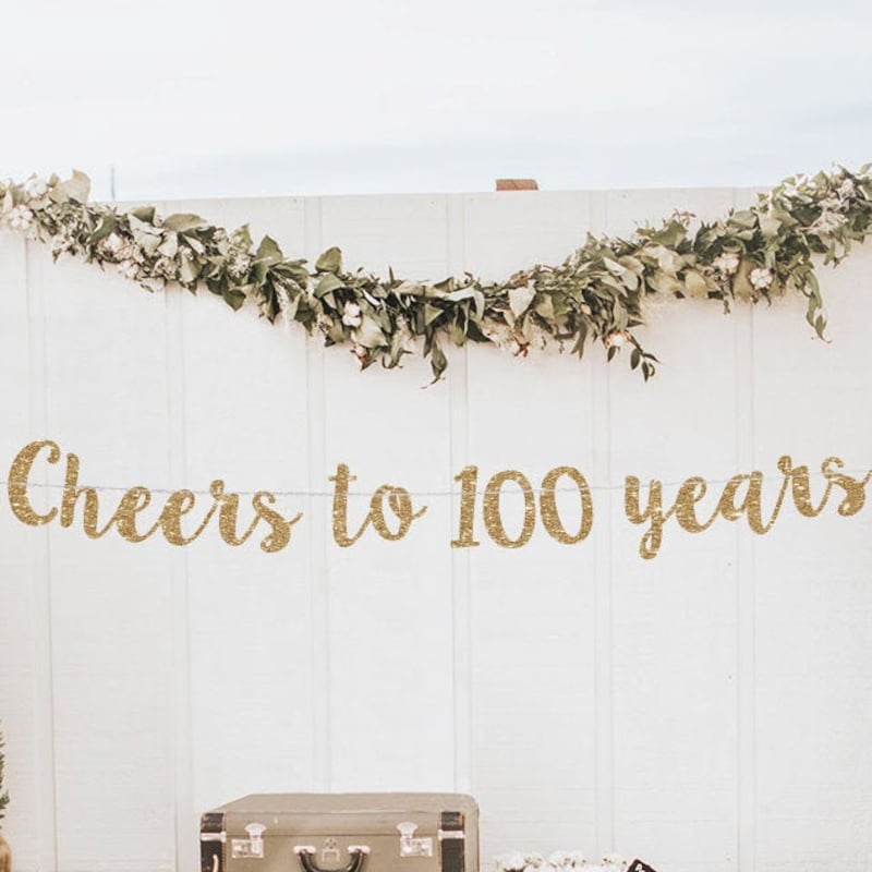 100th Birthday Card - Etsy