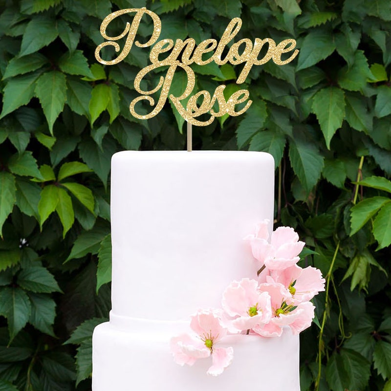 Custom Cake Topper - Etsy