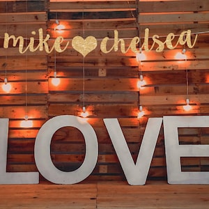 Name Banner Custom Name Banner Couple Name Banner Personalized - Etsy