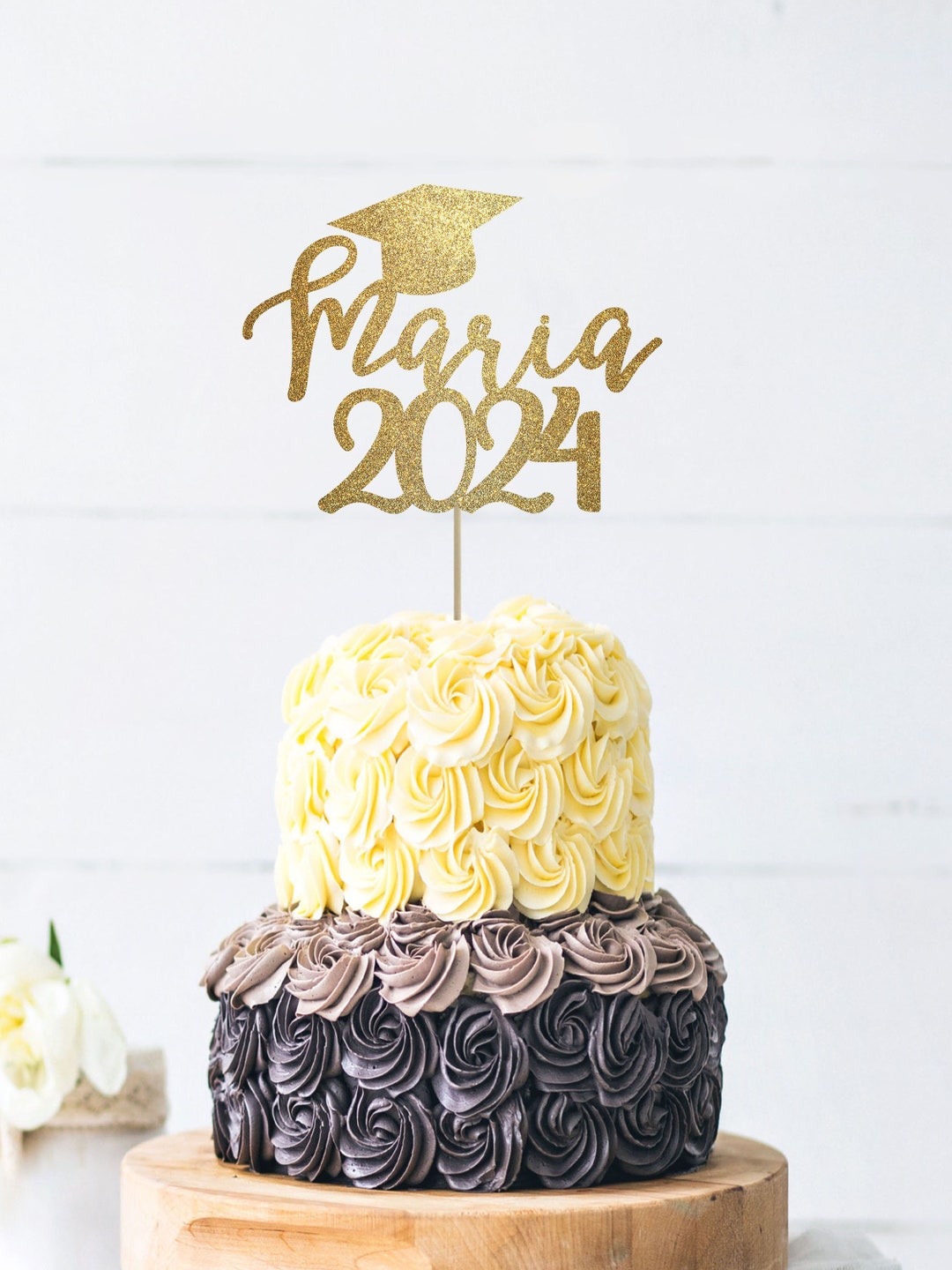 Custom Cake Topper Graduation Class of 2025 Topper Personalized Topper ...