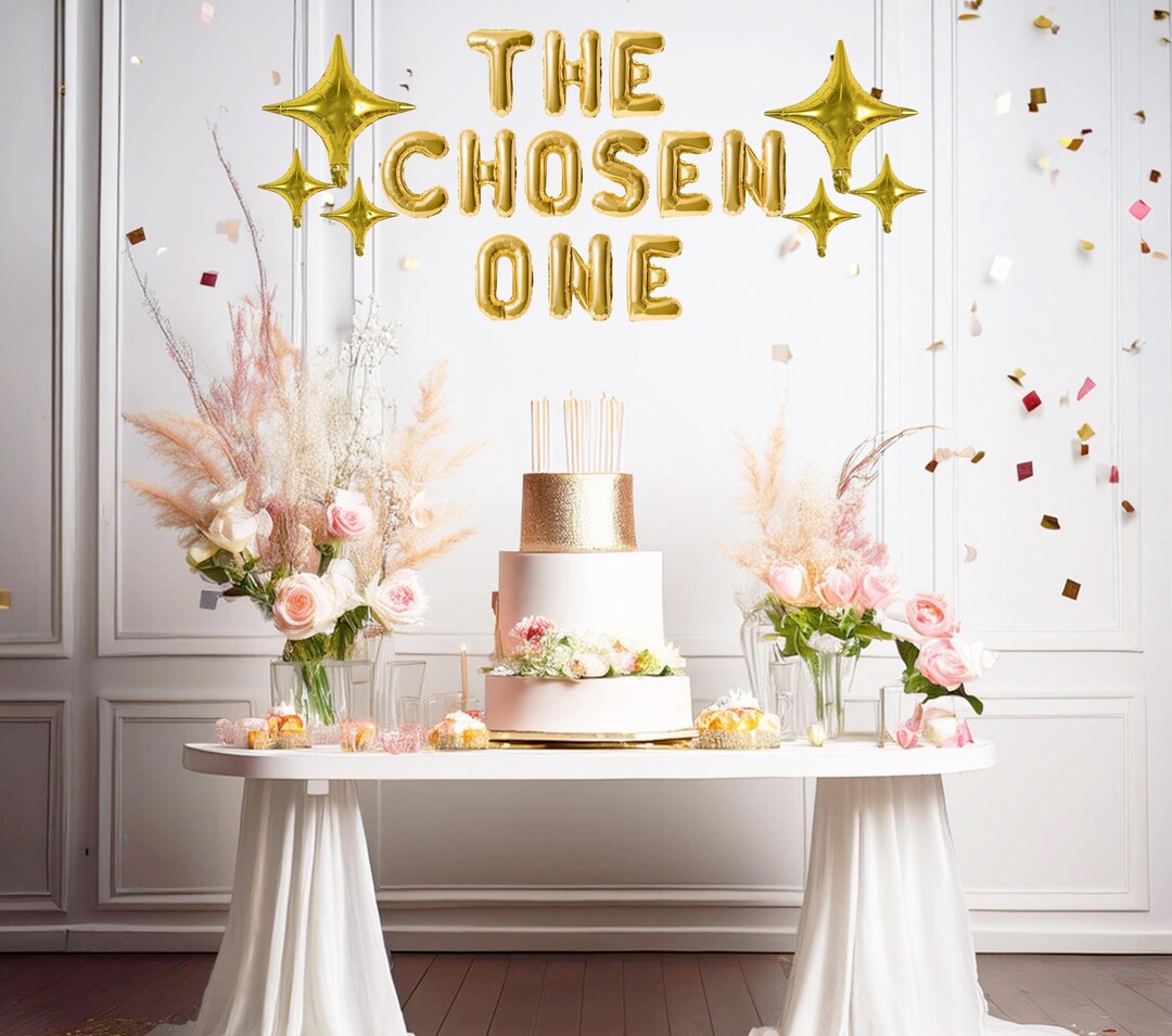 The Chosen One Balloon Banner Magic School Themed First Birthday Party ...