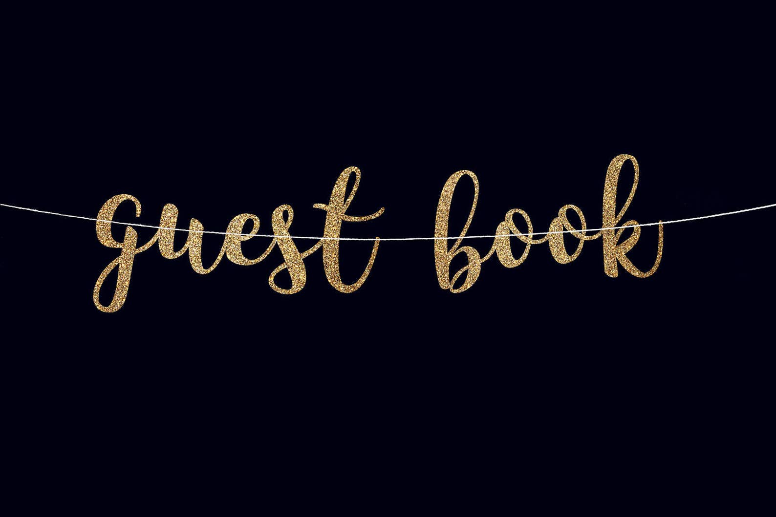 Guest Book Banner Wedding Banner Reception Banner Guest Book Sign ...