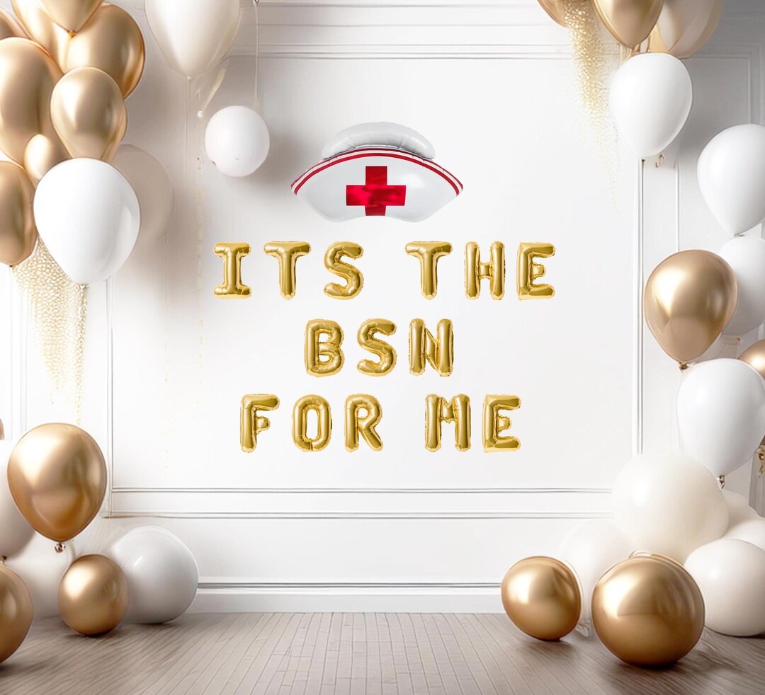 Nurse Party Decor Nurse Balloon Banner Nurse Graduation Banner Nurse ...