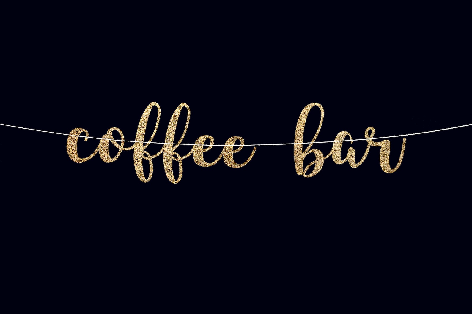 Coffee Bar Banner Drinks Banner Drinks Sign Brunch Banner | Etsy