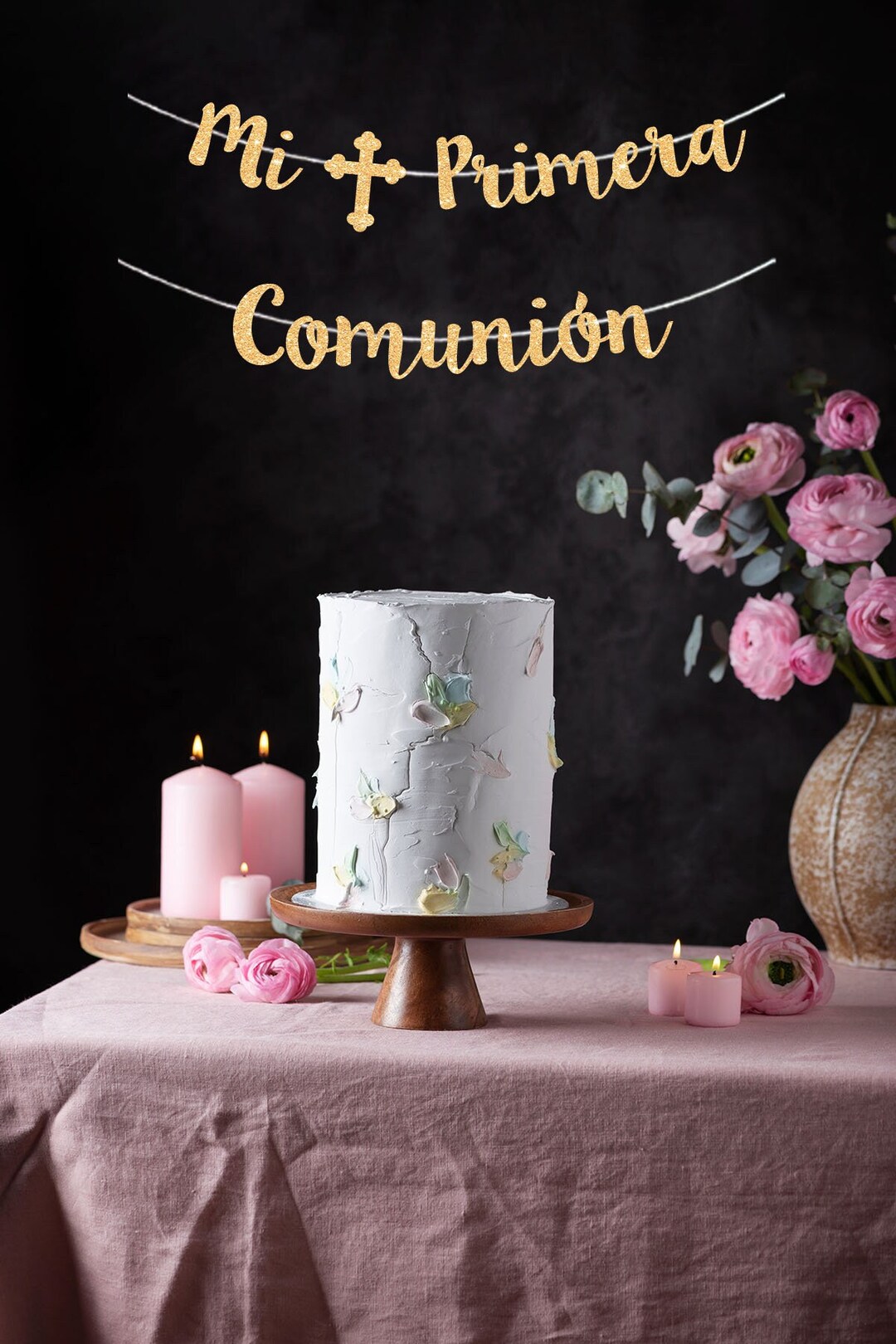 Mi Primera Comunion Banner First Communion Banner Spanish First ...