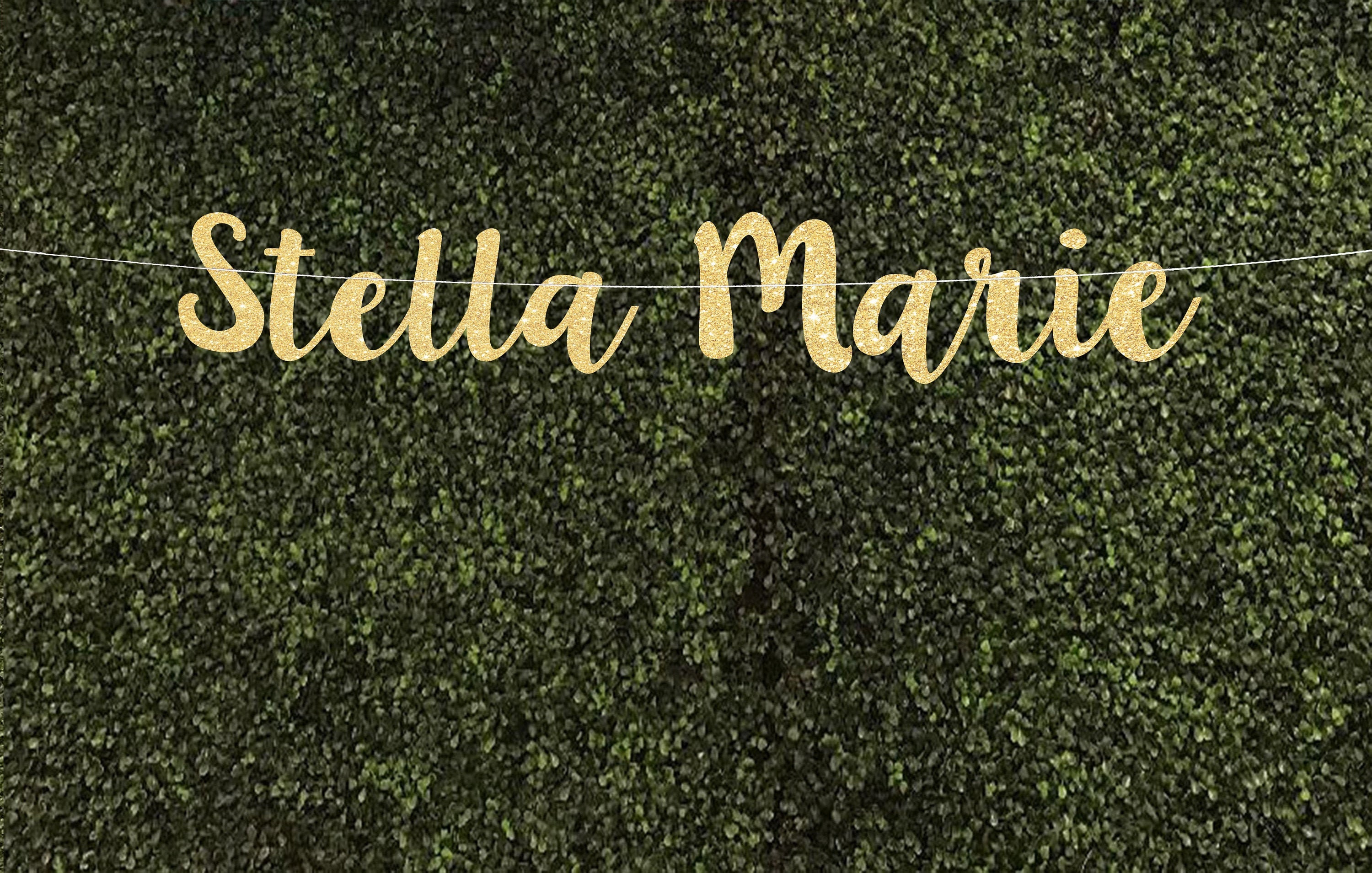 Custom Name Banner Personalized Name Banner Custom Name Sign - Etsy New ...