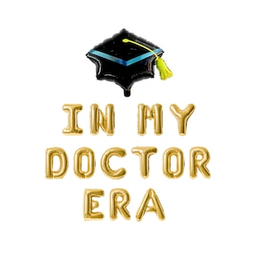 In My Doctor Era Balloon Banner Doctor Graduation Party Decorations ...