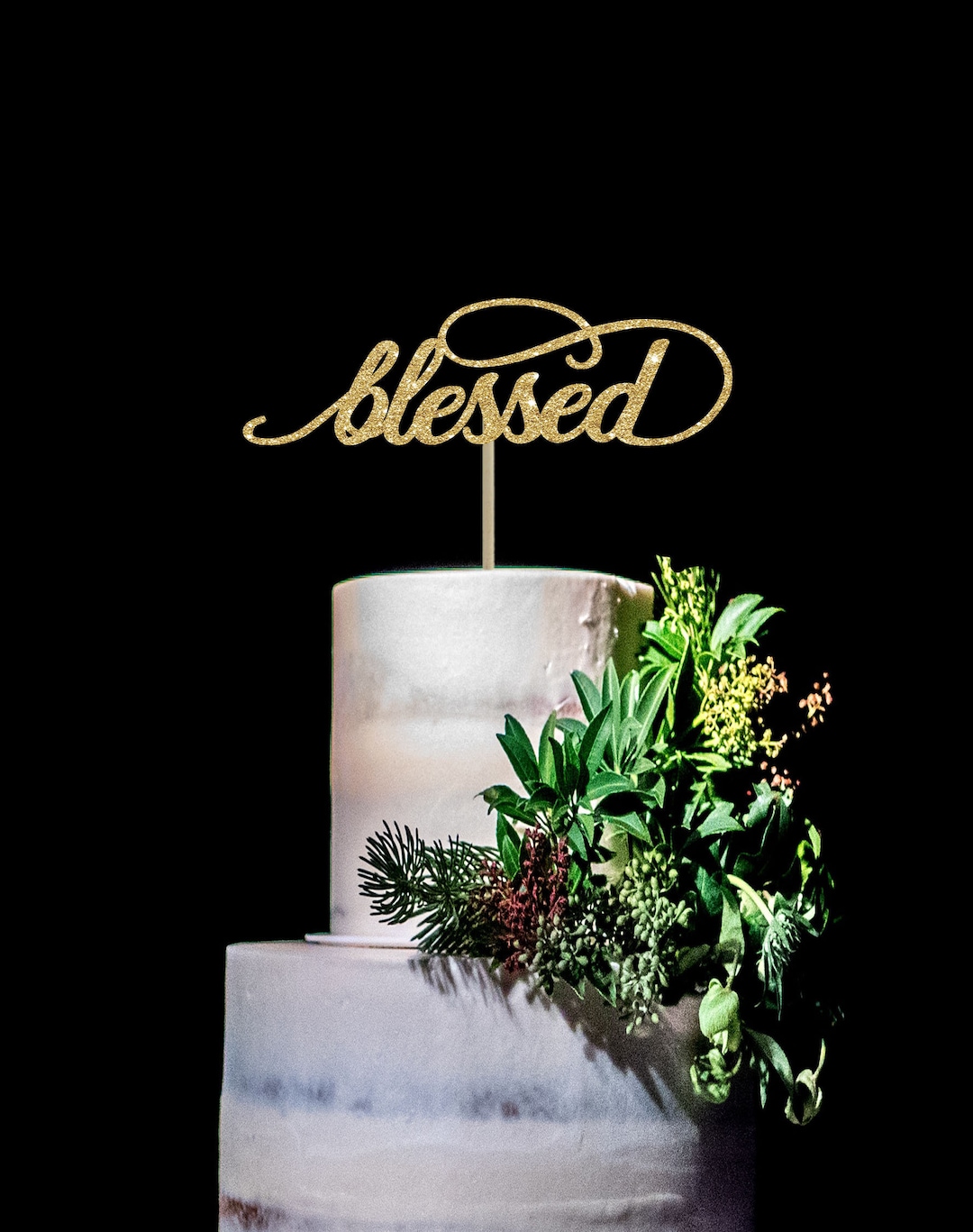 Blessed Cake Topper Baptism Cake Topper First Communion Cake Topper God ...